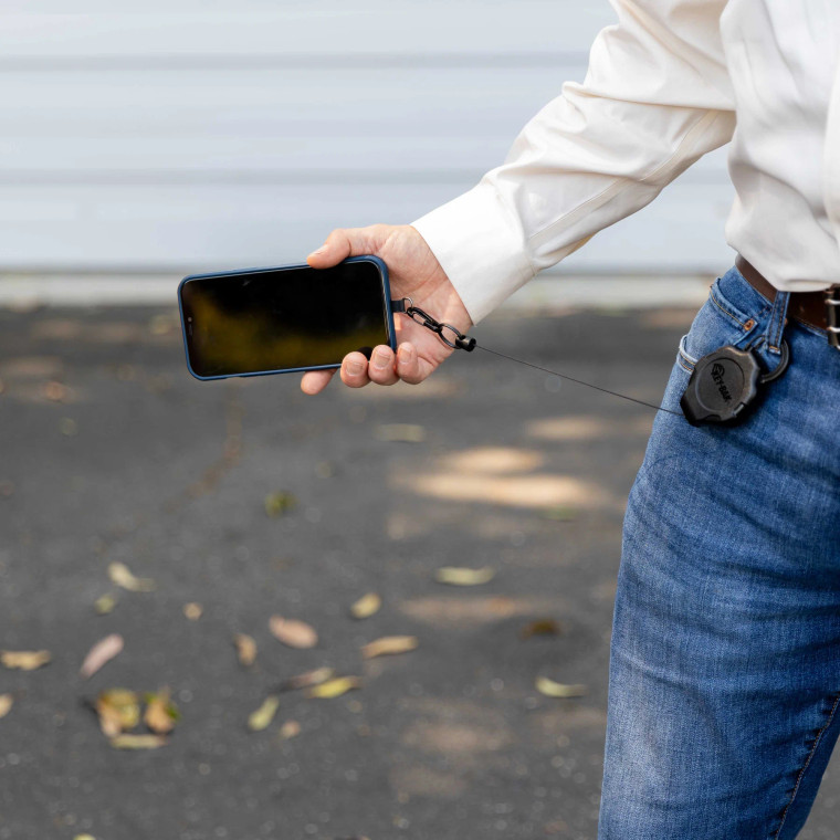 Key-Bak Ratch-It Retractable Anti-Theft Phone Tether - Tactical ...