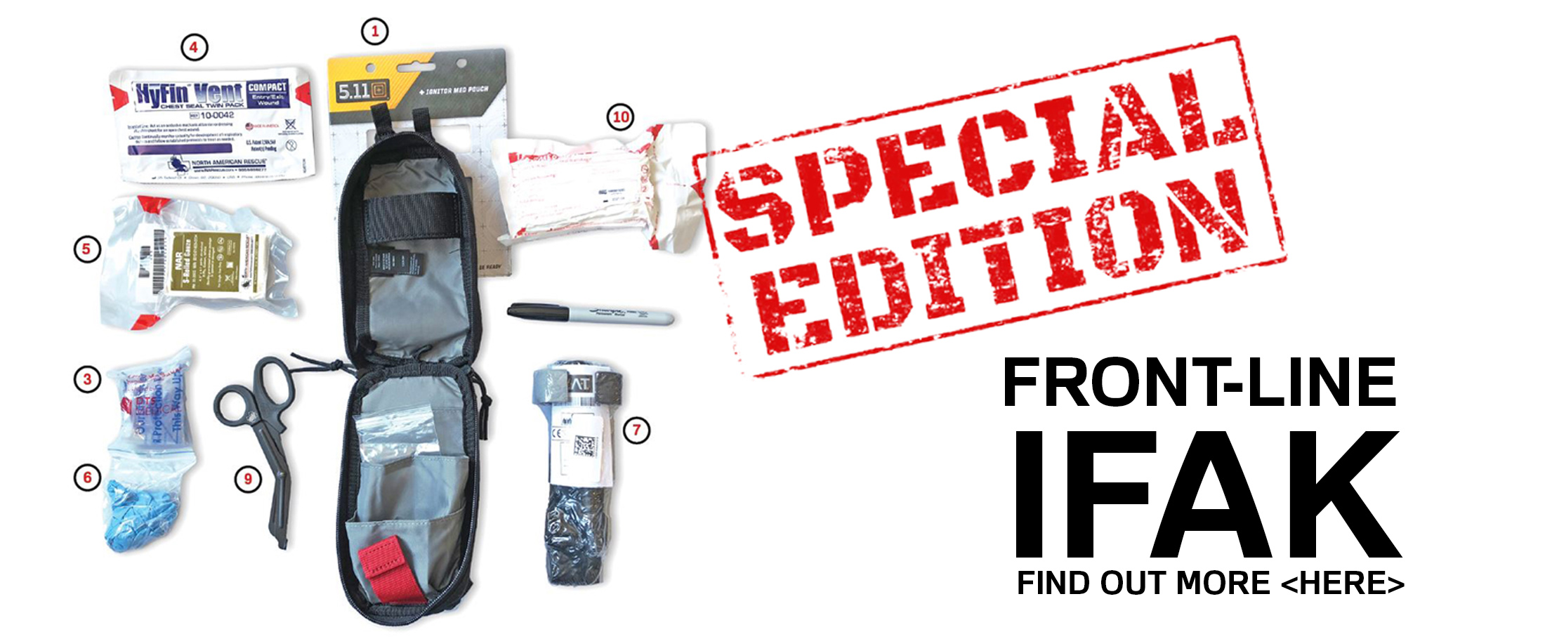 Limited Edition iFak kit - Tactical Solutions NZ