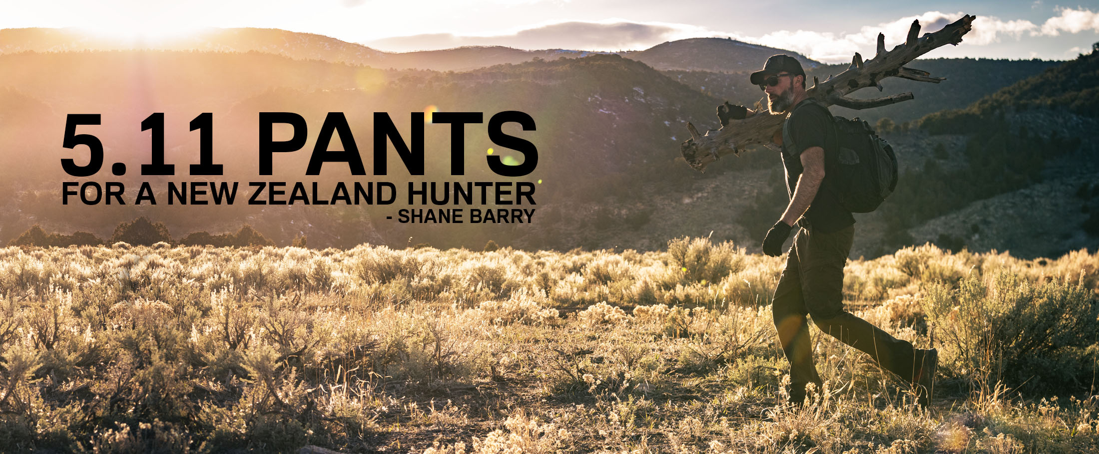 5.11 Pants for a hunter - Shane Barry - Tactical Solutions NZ