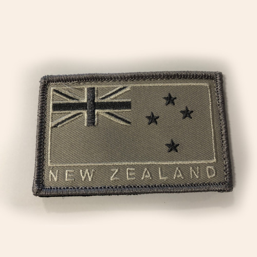 New Zealand Flag Patch Storm Velcro Back - Tactical Solutions NZ