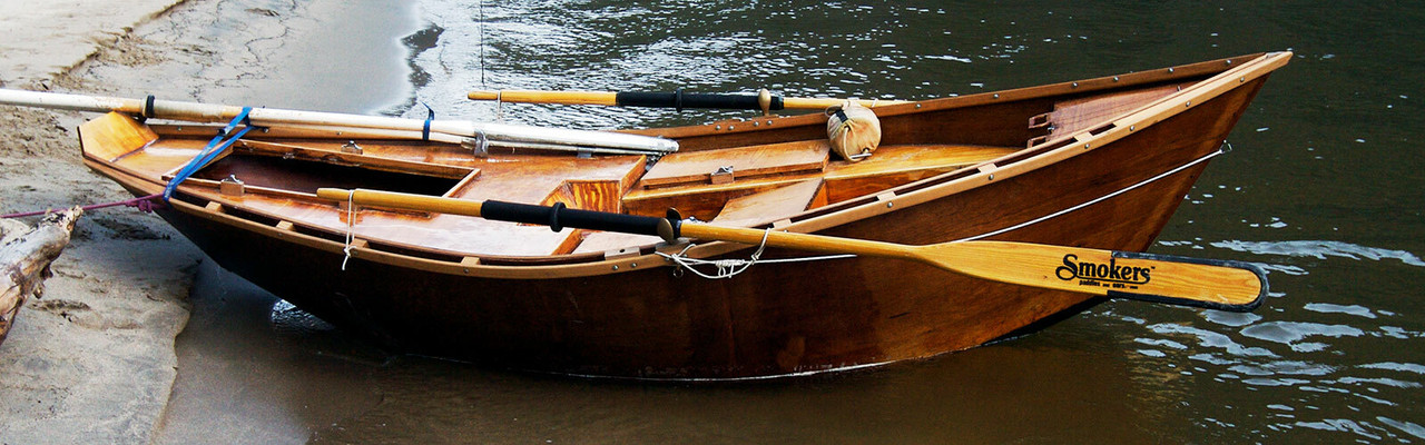 Sawyer & SMOKER Wood Oars | Legendary Quality