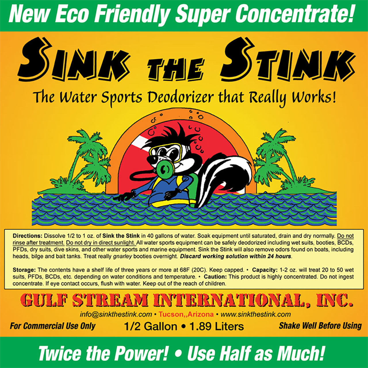 Sink The Stink Gear Deodorizer
