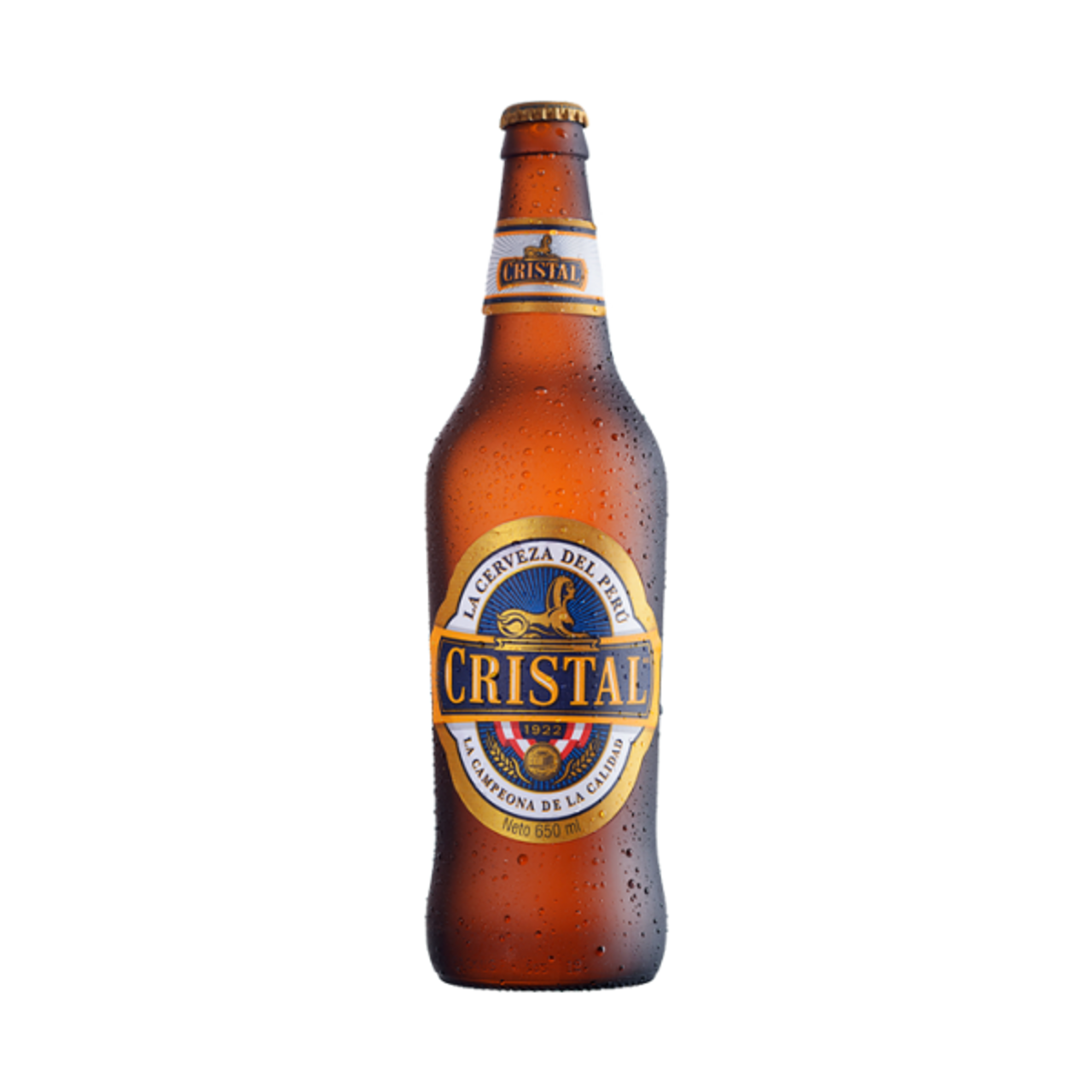 CERVEZA CRISTAL 330ml (Perú)