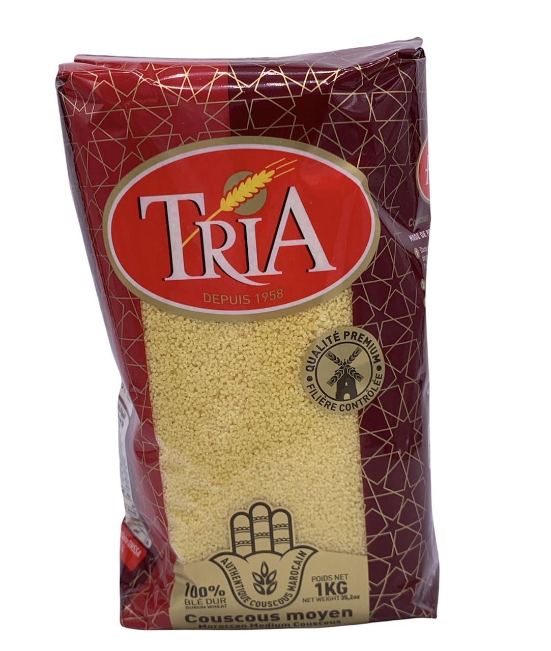 COUSCOUS MOYEN 1KG (TRIA)