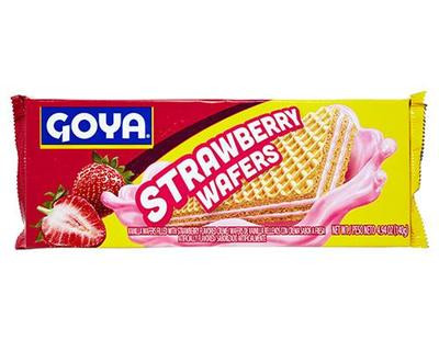 GALLETAS WAFER STRAWBERRY GOYA 140g