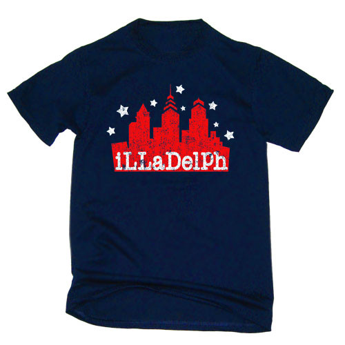 illadelph Tee Navy