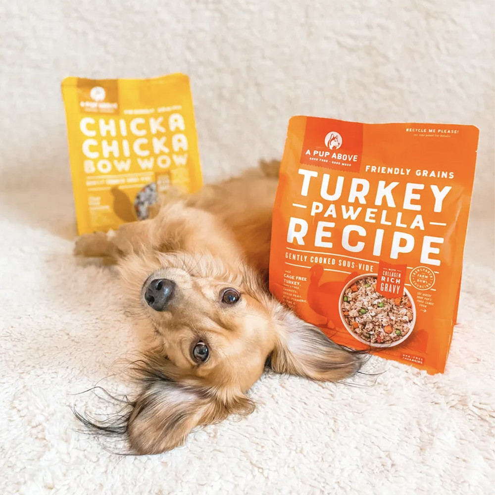 A Pup Above Gently Cooked Friendly Grains Chicka Chicka Bow Wow w/ Bone ...