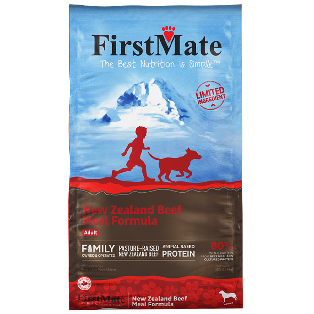 FirstMate Limited Ingredient New Zealand Beef Meal Formula Adult Dry ...