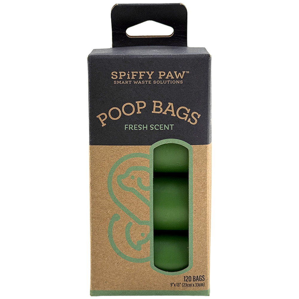 Spiffy Paw Fresh Scent Poop Bags for Waste Disposal