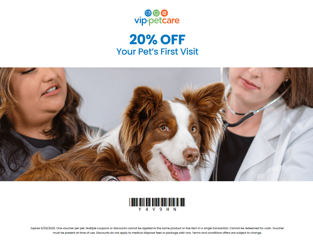 VIP Petcare 20% Off