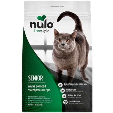 Nulo Freestyle Senior Alaska Pollock & Sweet Potato Recipe Adult Dry ...