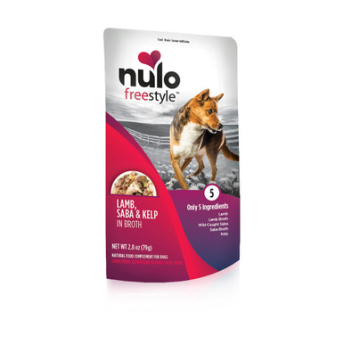 Nulo Puppy & Adult Lamb, Saba & Kelp Recipe Wet Dog Food Topper