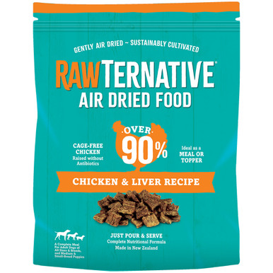 Rawternative Chicken & Liver Recipe Air-Dried Dog Food