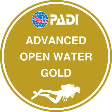 PADI Advanced Open Water Gold