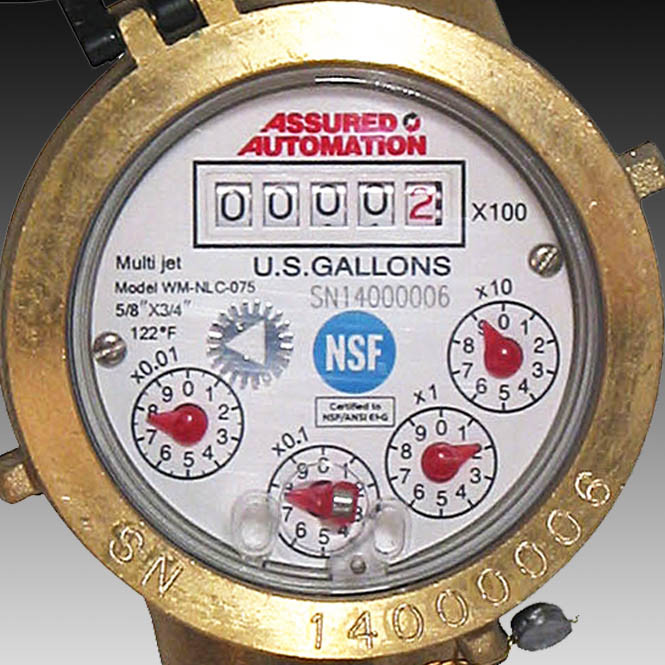 Lead Free Water Meters - WM-NLC Series by Flows.com