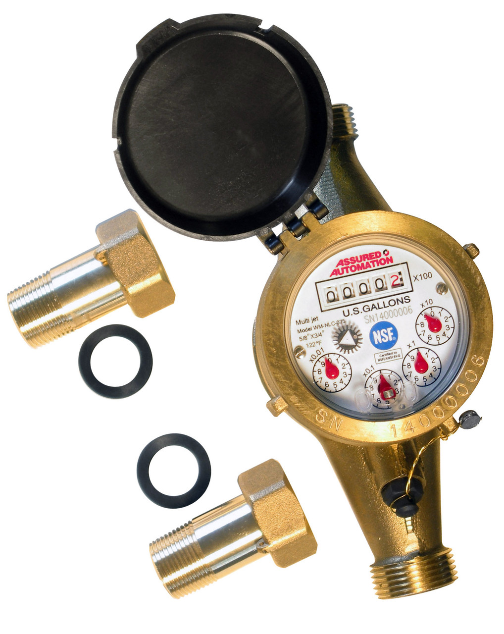 Lead Free Water Meters - WM-NLC Series by Flows.com
