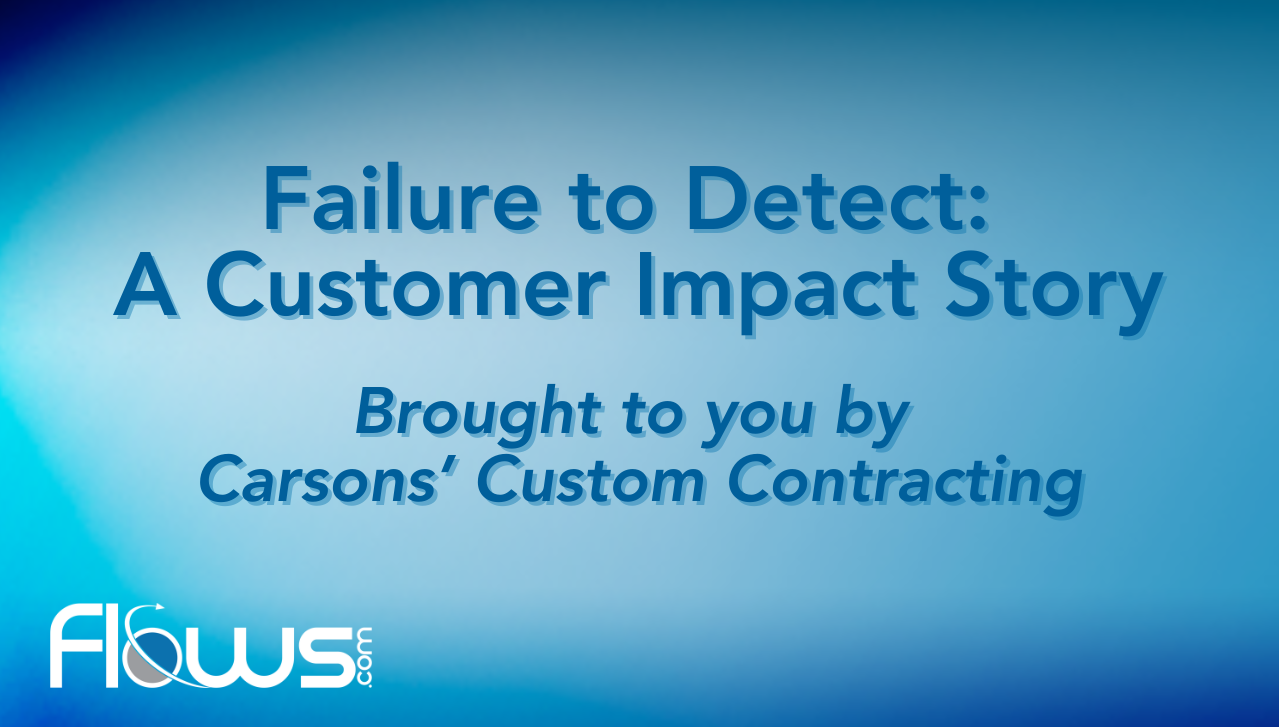 Failure to Detect: A Customer Impact Story - FLOWS.COM
