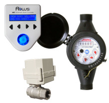 Batching System with Plastic Multi-jet Water Meter and Ball Valve ...