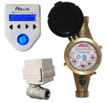 Batching System with Lead Free Brass Multi-jet Water Meter and Ball ...