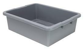 Durable Airport Tray Stackable Nesting Bins | Material Flow