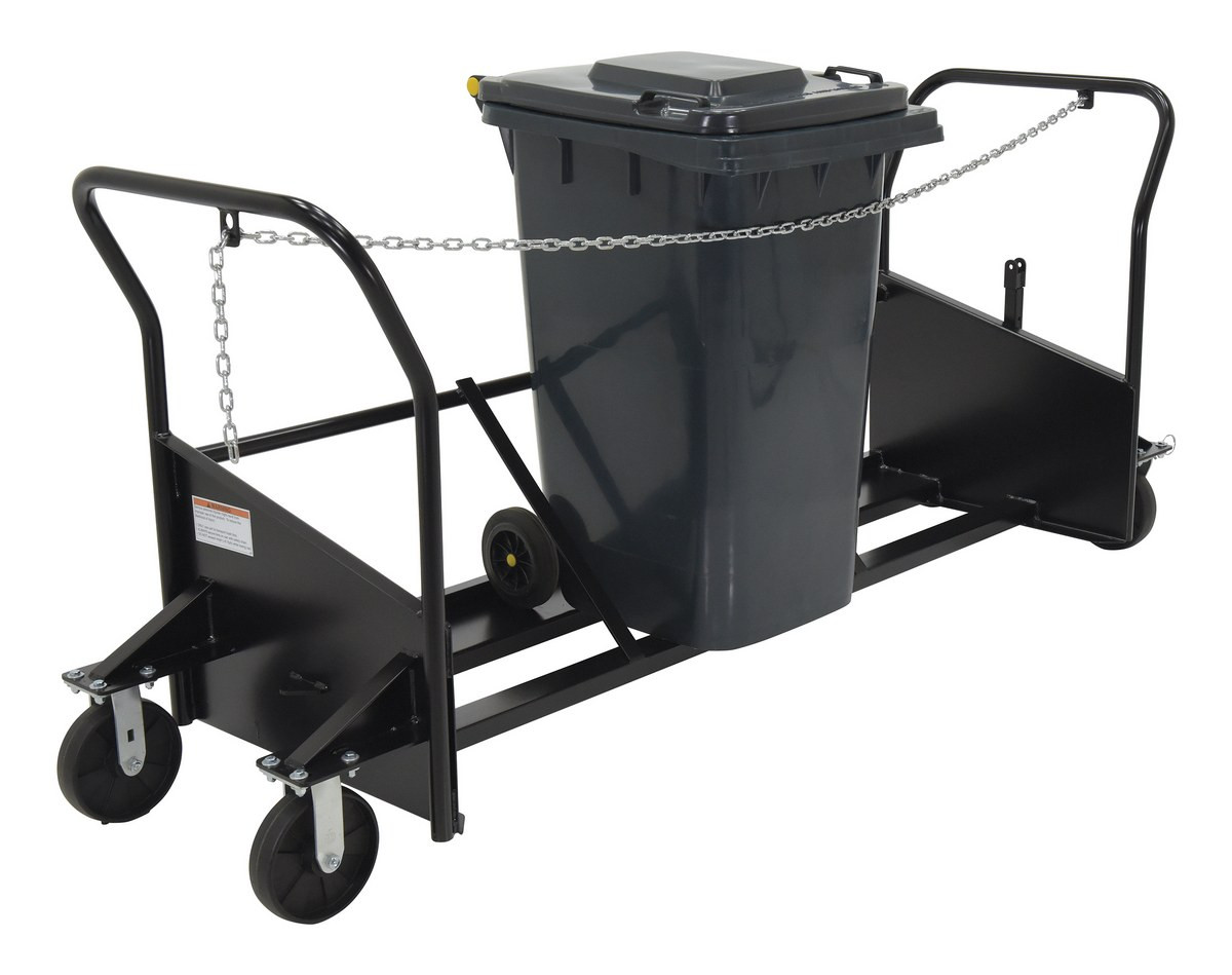Vestil Trash Can Carts - Durable Waste Transport | Material Flow