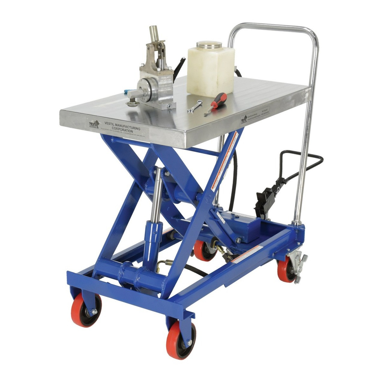 Vestil AIR-1000 Air Hydraulic Cart