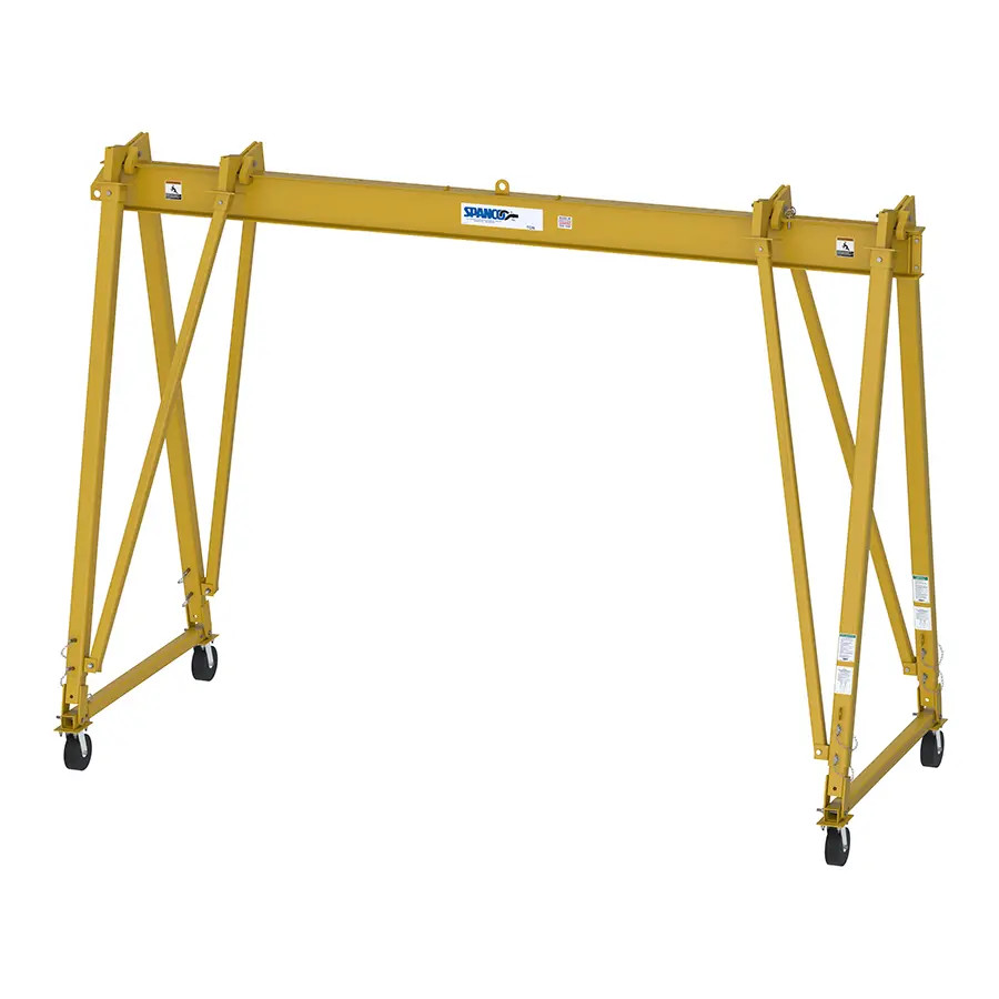 Spanco T-Series Gantry Cranes | Adjustable & Mobile Lift