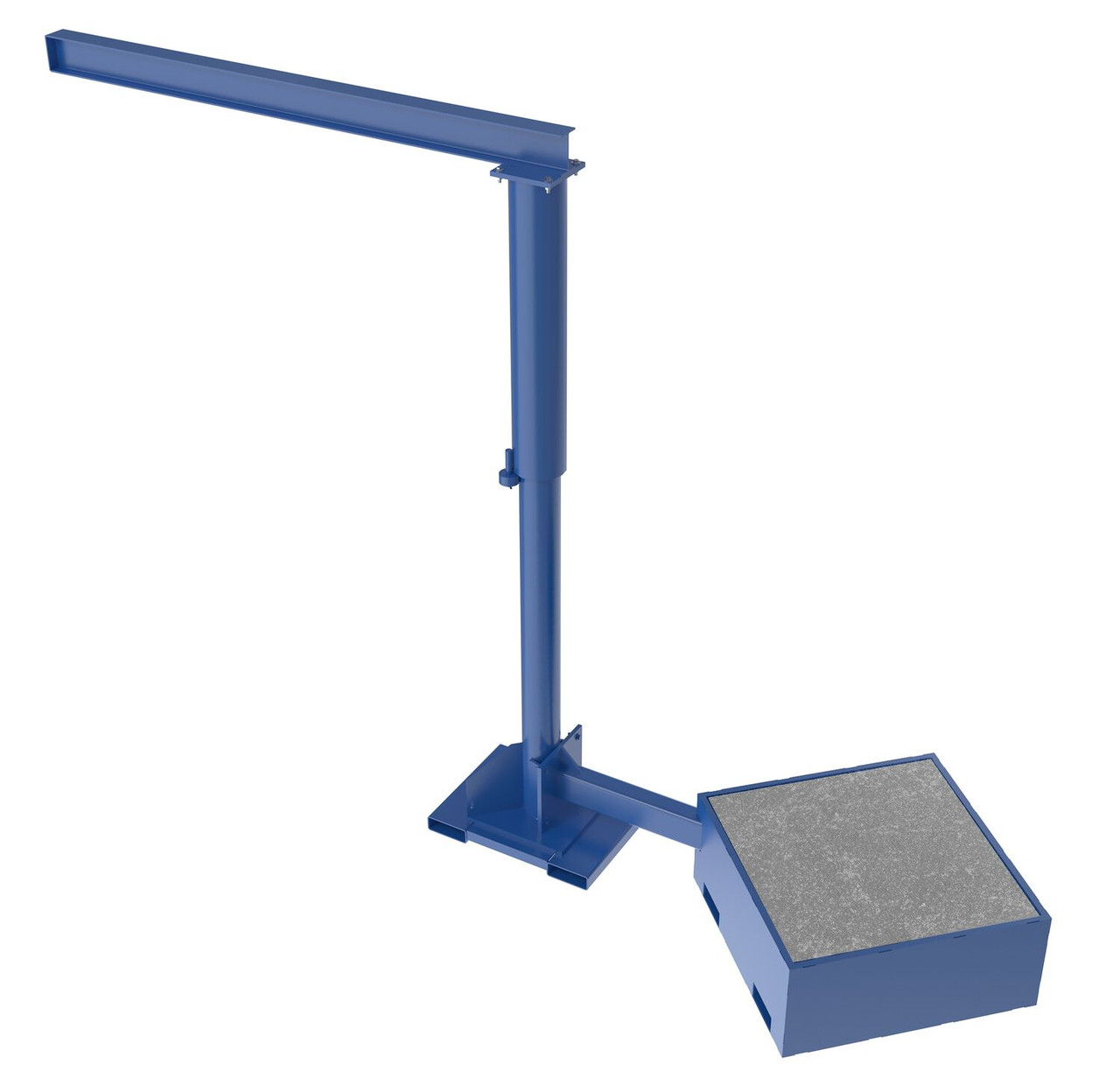 Portable Offset Jib Cranes | Material Flow & Vestil