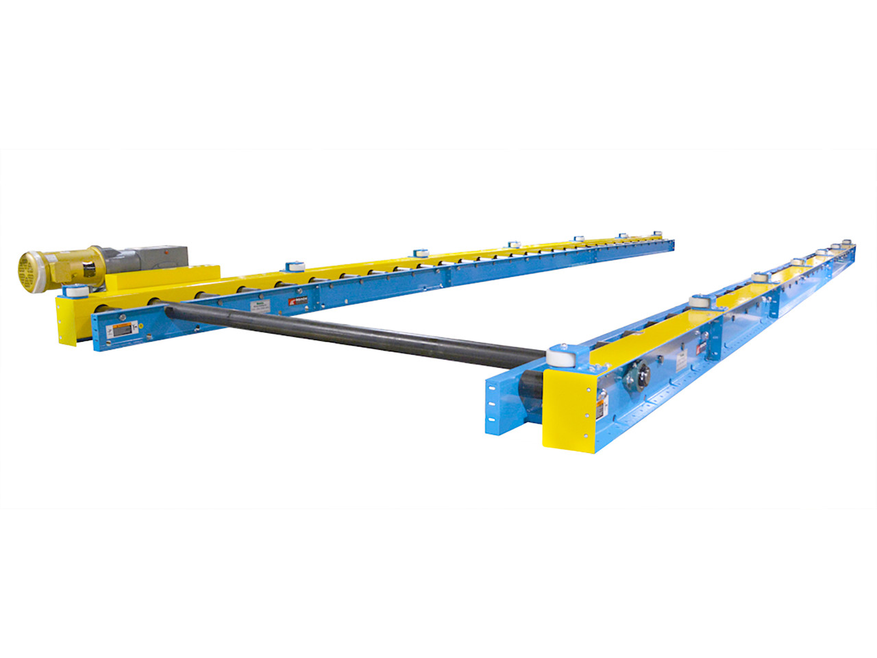 Heavy Duty Roach 3530CDLR Dual Lane Conveyor - 30 ft, Massive Loads
