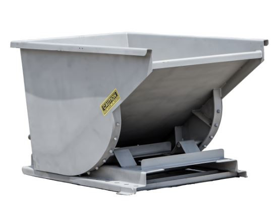 Wright Stainless Steel Self-Dumping Hoppers | Material Flow