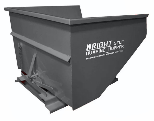 Wright 2 Yard Standard Self-Dumping Hoppers | Material Flow