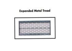 2 Step Standard Rolling Ladders - Expanded Metal Tread