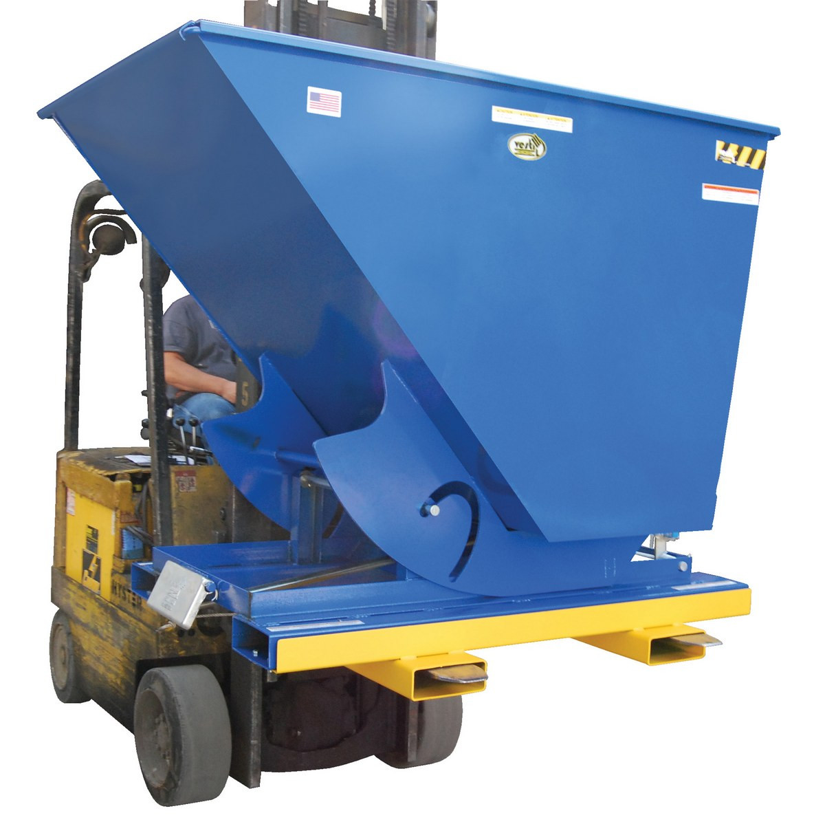 Steel Sideways Tilt Fork Attachment – Vestil | Material Flow