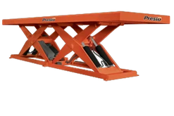 Presto Lifts Wide Base Tandem Scissor Lifts | Material Flow
