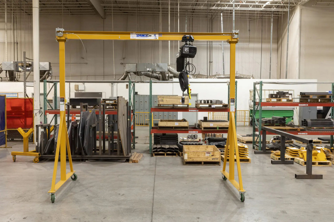 Spanco E-Series Gantry Crane | Heavy Duty – Material Flow