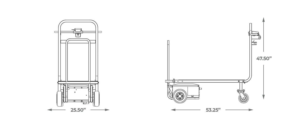 Platform Truck USA Made | Amigo Mobility | Material Flow