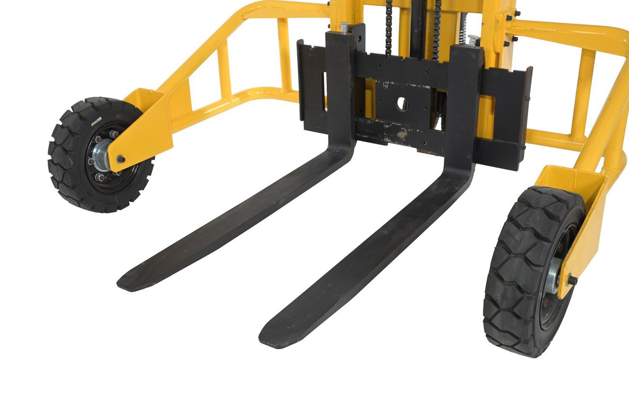 Vestil Manual Terrain Stacker 62" Lift | Material Flow