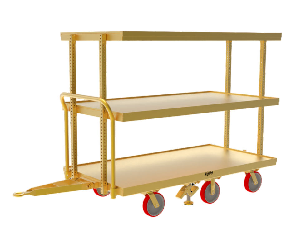Nutting 6 Wheel Pivot Steer Carts | Material Flow