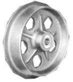 Nutting Series WA4 Flanged Wheels
