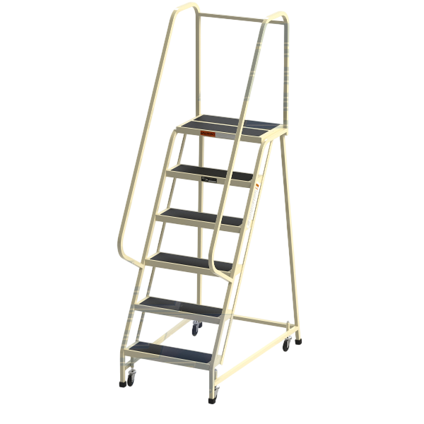 EGA Office Rolling Ladders | OSHA Rated, USA Made | Material Flow - 9