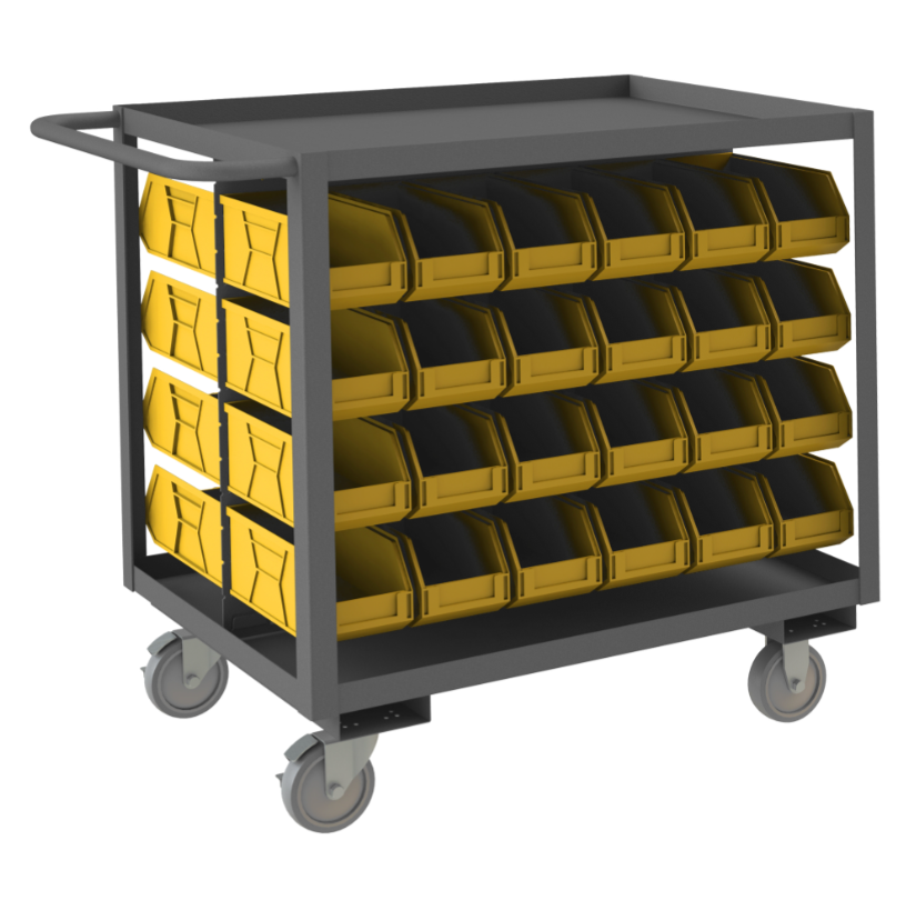Durham Bin Service Carts - Heavy Duty | Material Flow