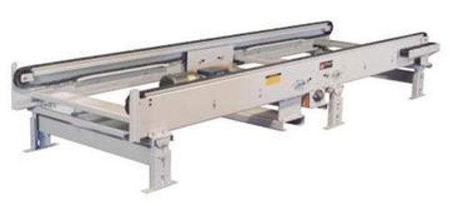 Roach Conveyors 2-Strand Chain Drag Indexing Conveyor.