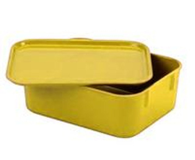 Molded Fiberglass Tray Co. Yellow Nesting Containers