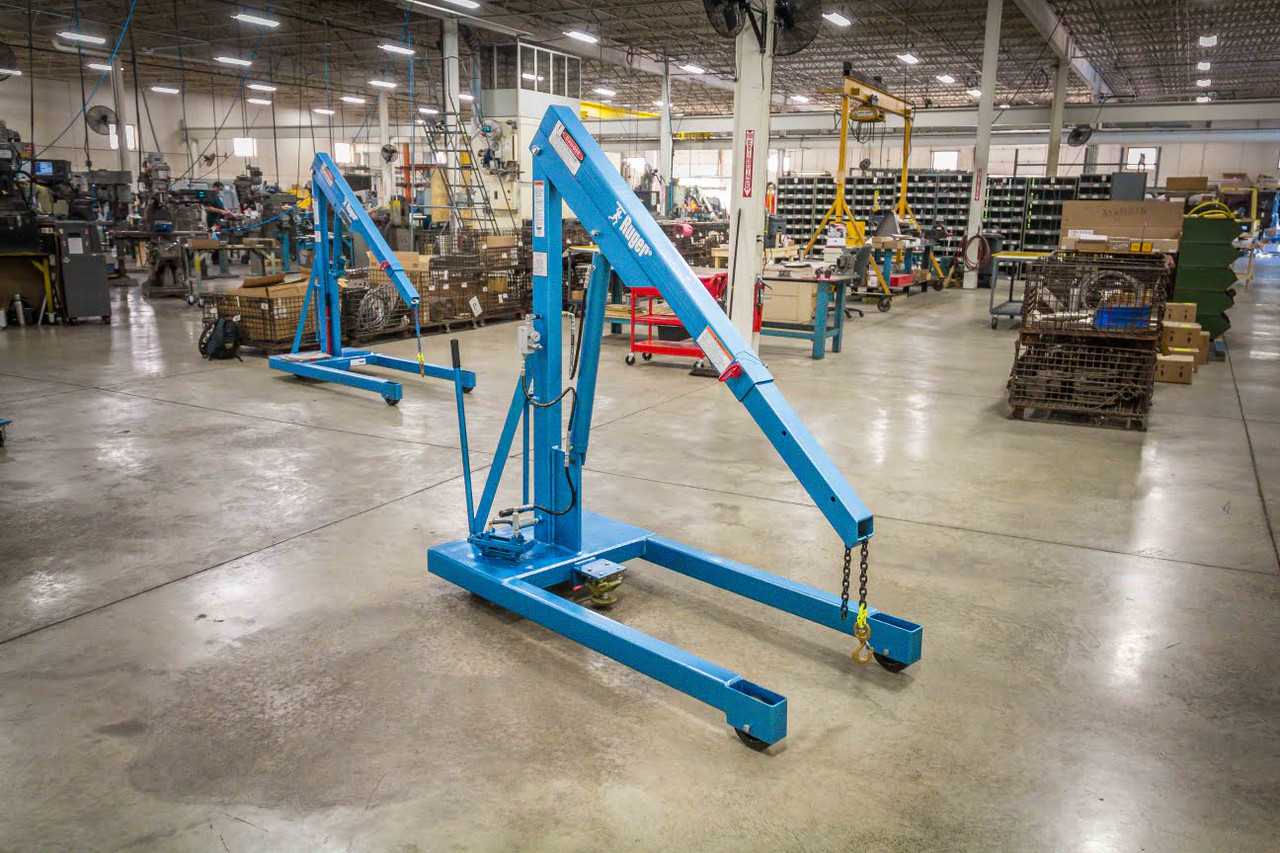 Ruger Straddle Crane | Heavy-Duty Lifting | Material Flow