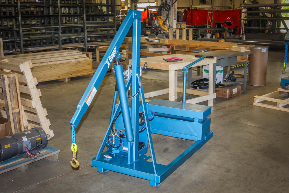 Ruger Counterbalanced Crane | Heavy-Duty | Material Flow