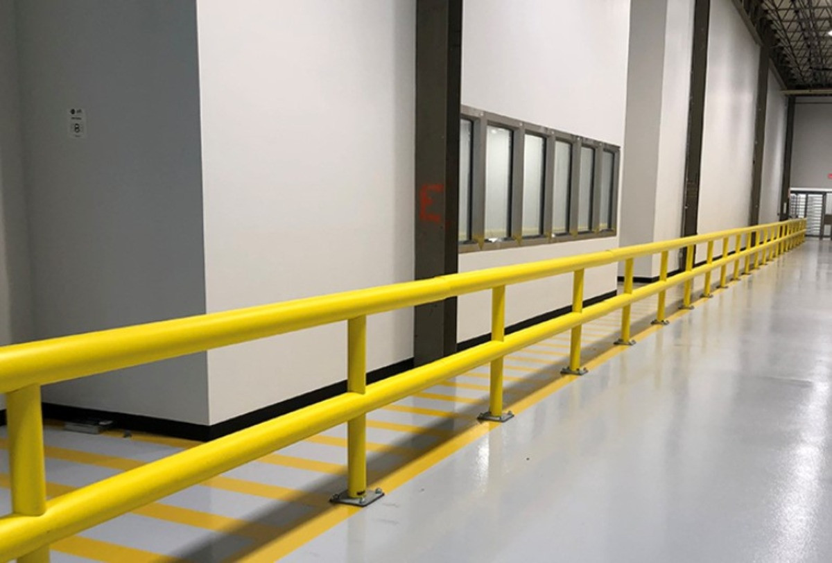Industrial Guardrail Systems by Ideal Shield | Material Flow