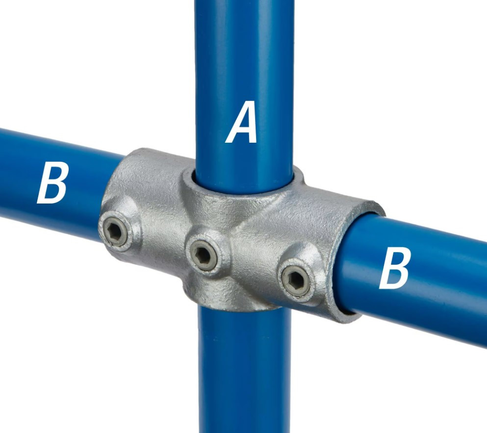 Kee Safety Inc Kee Klamp Fittings - Two Socket Cross Fitting Type