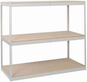 Lyon Pre-Engineered 84 inch High Rivet Rack - 3 Level HD Beam