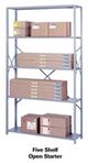 Lyon 8000 Series Open Shelving - 42 Inch Wide - 42" x 18" x 84"