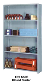 Lyon 8000 Series Open Shelving - 42 Inch Wide - 42" x 24" x 84"